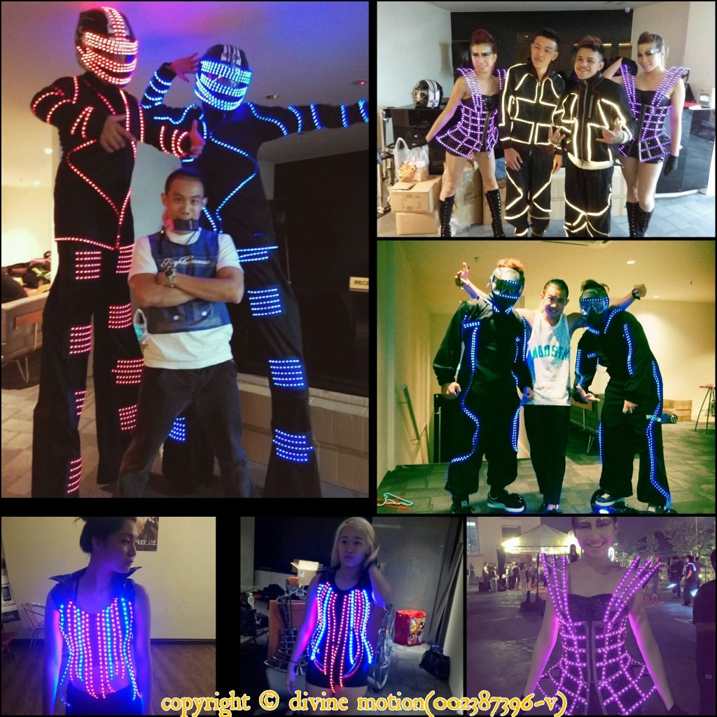 LED DANCE SHOWS & COSTUME RENTAL | Divine Motion